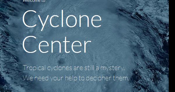 Cyclone Center | Atmospheric Sciences Program